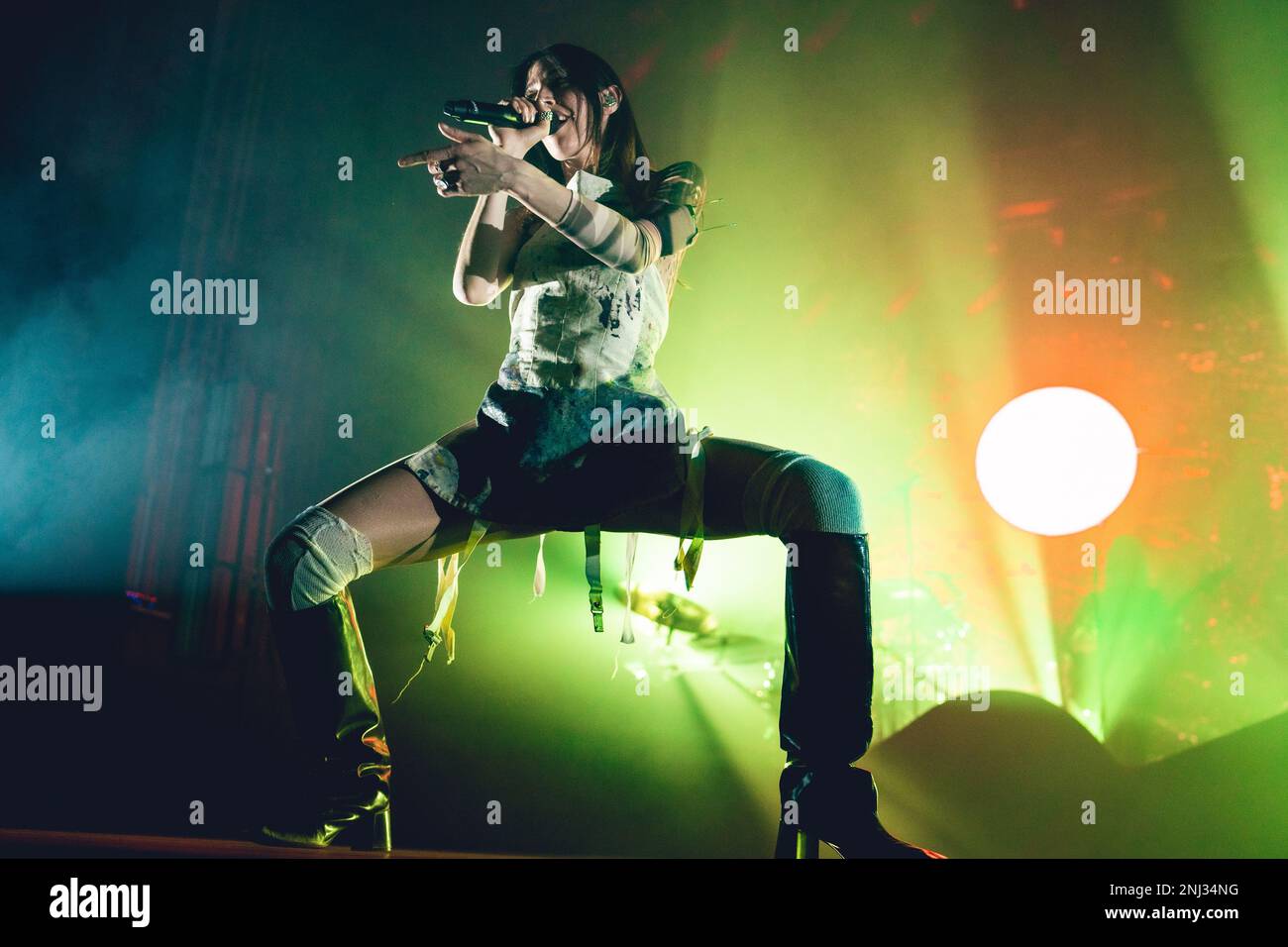 Copenhagen, Denmark. 20th, February 2023. The American singer Caroline ...