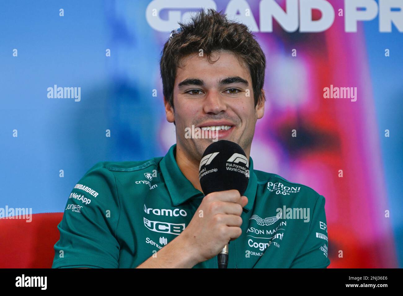 AUSTIN, TX - OCTOBER 20: Aston Martin driver driver Lance Stroll (18 ...