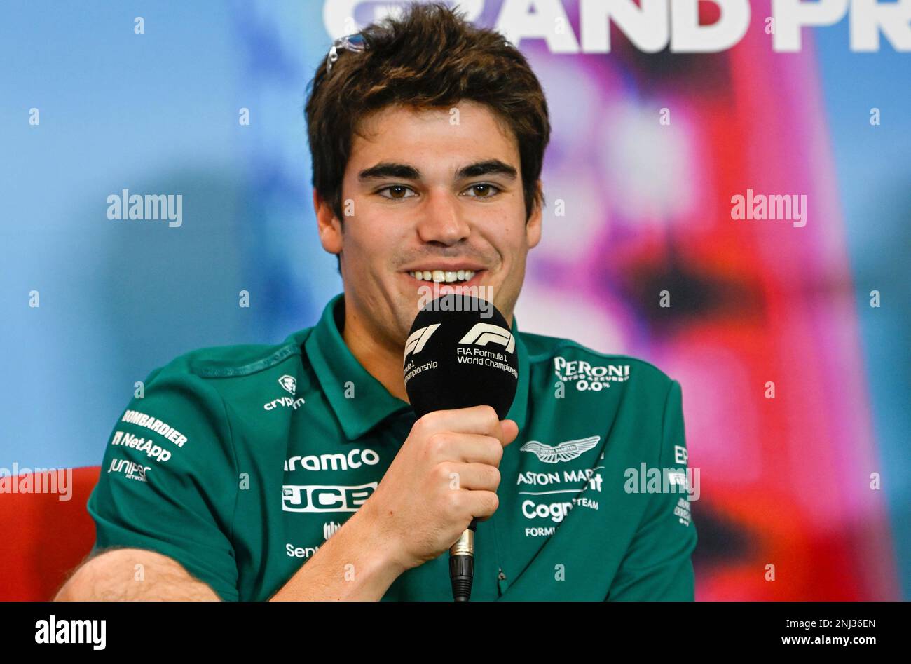 AUSTIN, TX - OCTOBER 20: Aston Martin driver driver Lance Stroll (18 ...