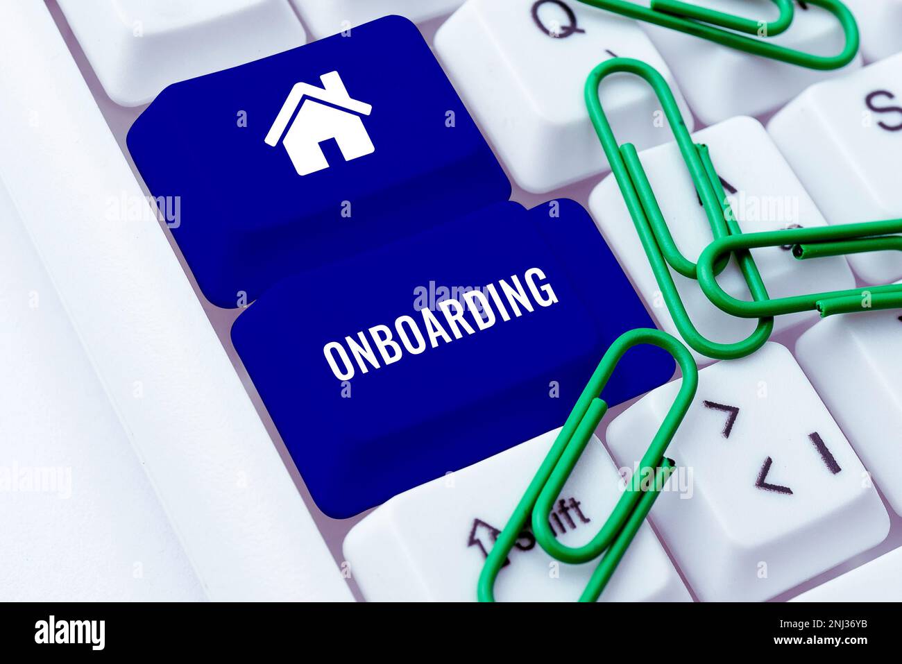 Conceptual Display Onboarding Internet Concept Action Process Of Integrating A New Employee