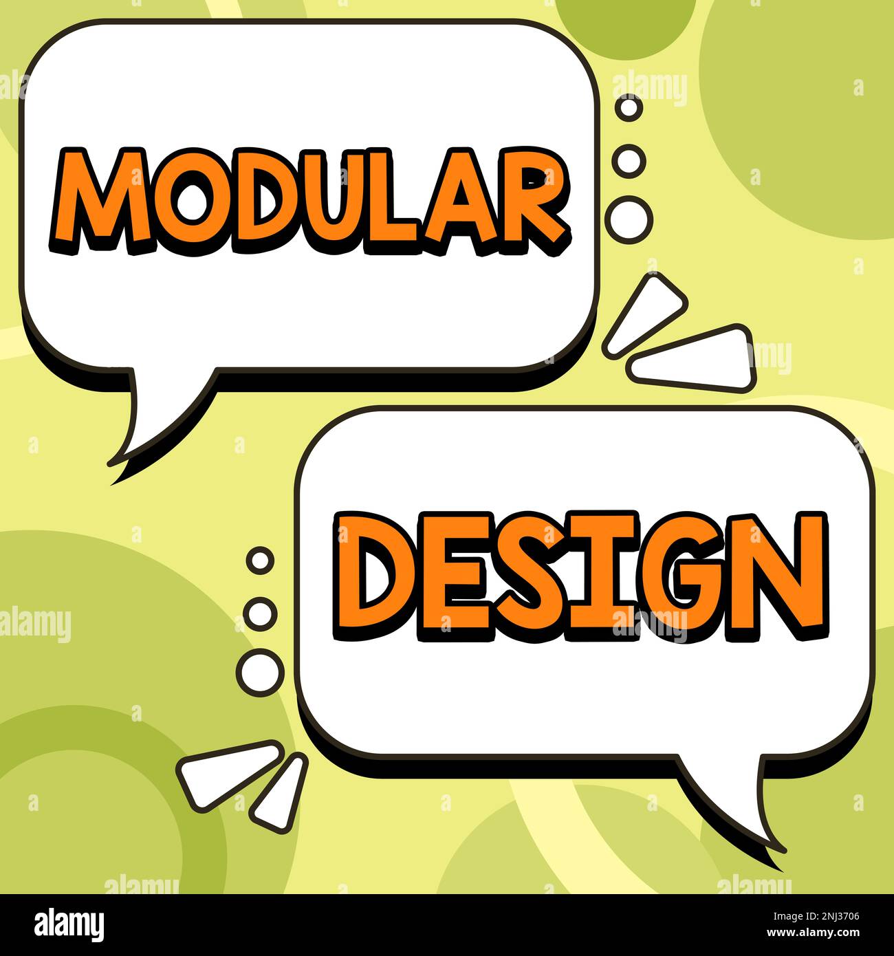 Text Showing Inspiration Modular Design Word Written On Product Designing To Produce Product By