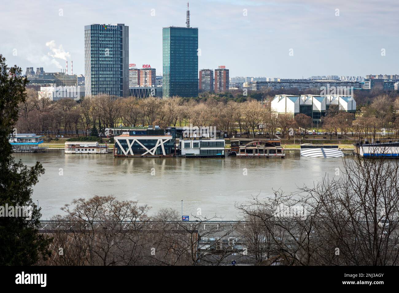 Skyline beograd hi-res stock photography and images - Alamy