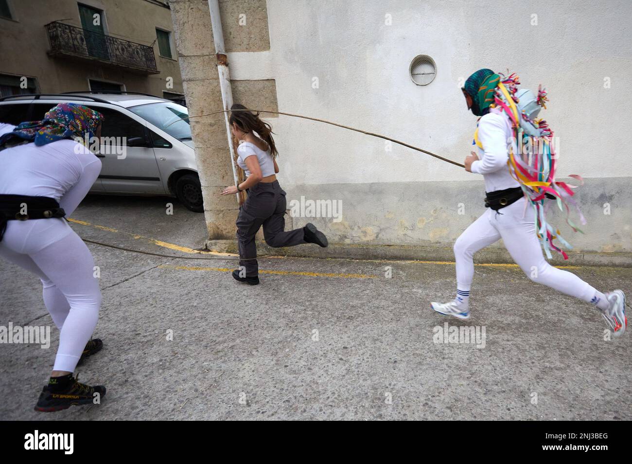 Unanua. Navarra. Spain. 21th Feb. 2023. Traditions. Carnivals. The ...