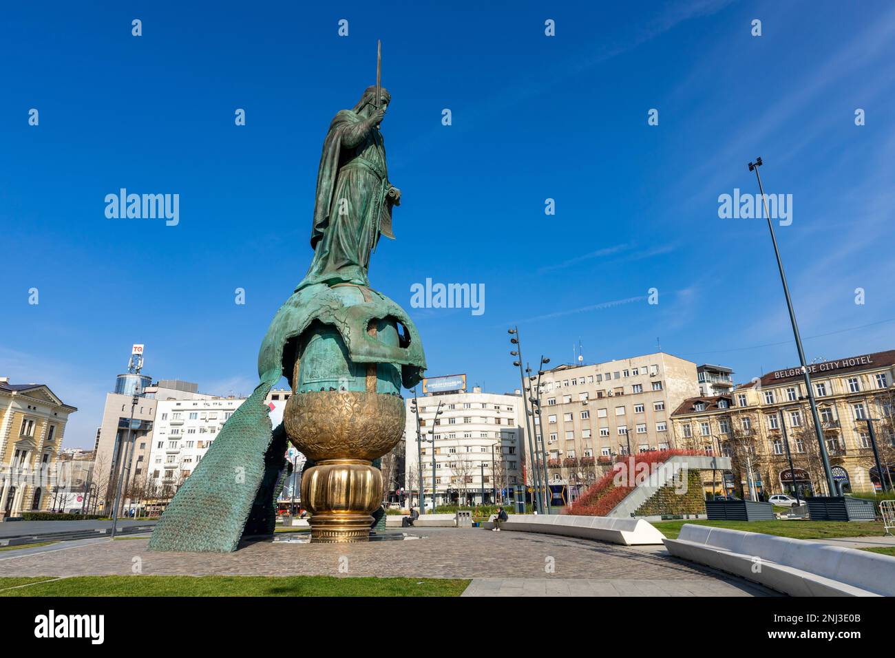Serbian sculpture hi-res stock photography and images - Alamy
