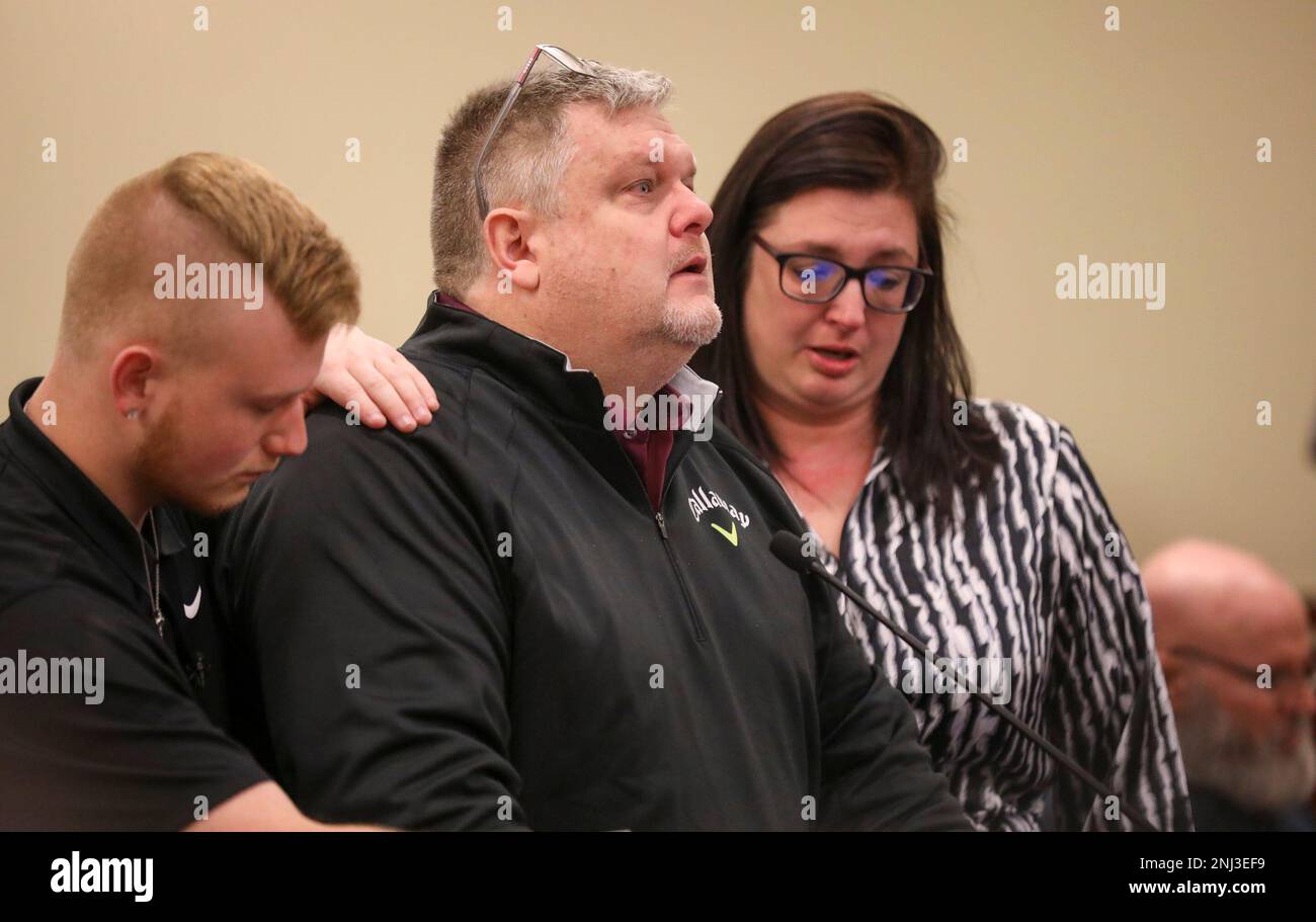 Chad Drexel speaks about the loss of his daughter Brittanee Drexel at a ...