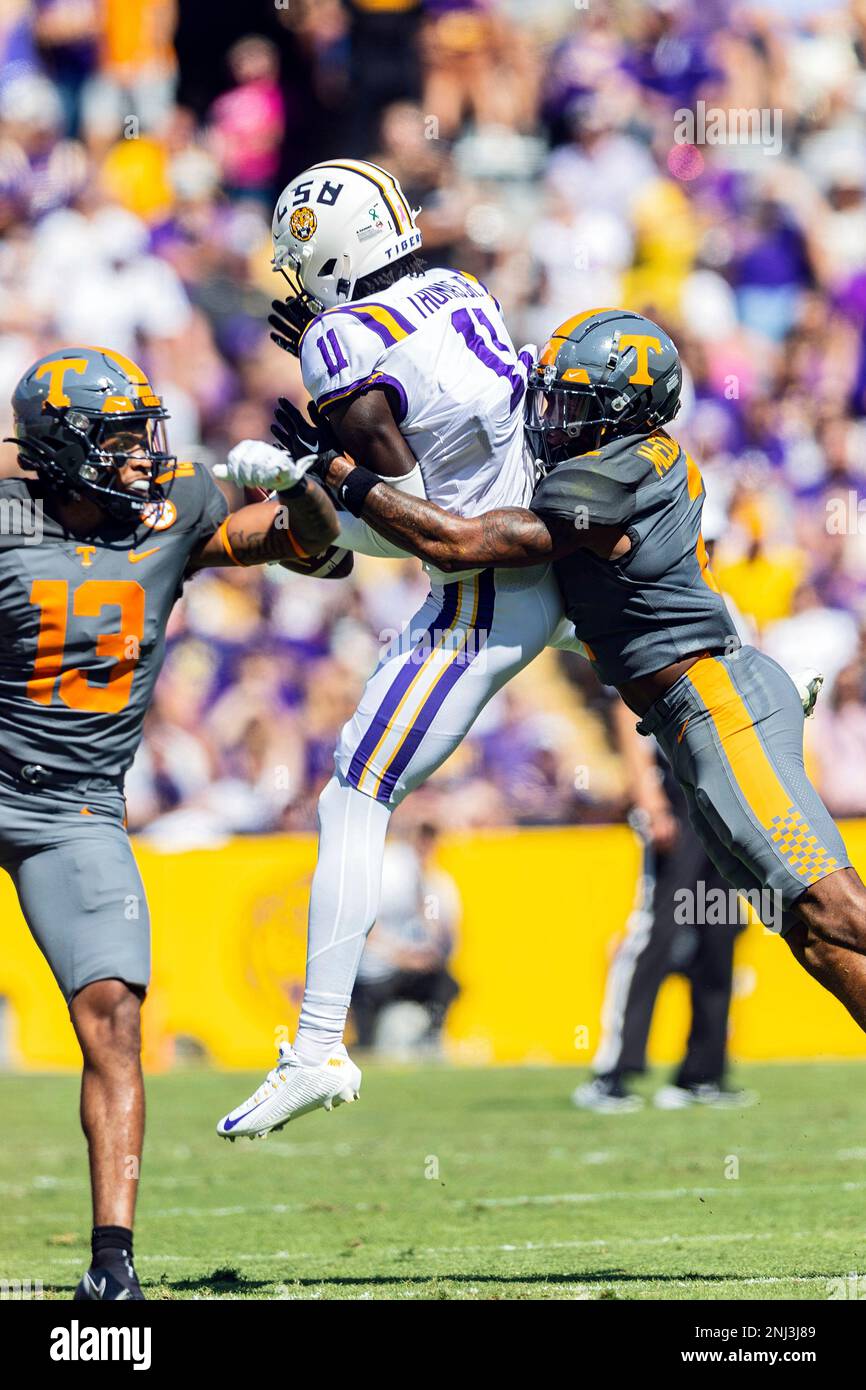BATON ROUGE, LA - OCTOBER 08: LSU Tigers wide receiver Brian Thomas Jr ...