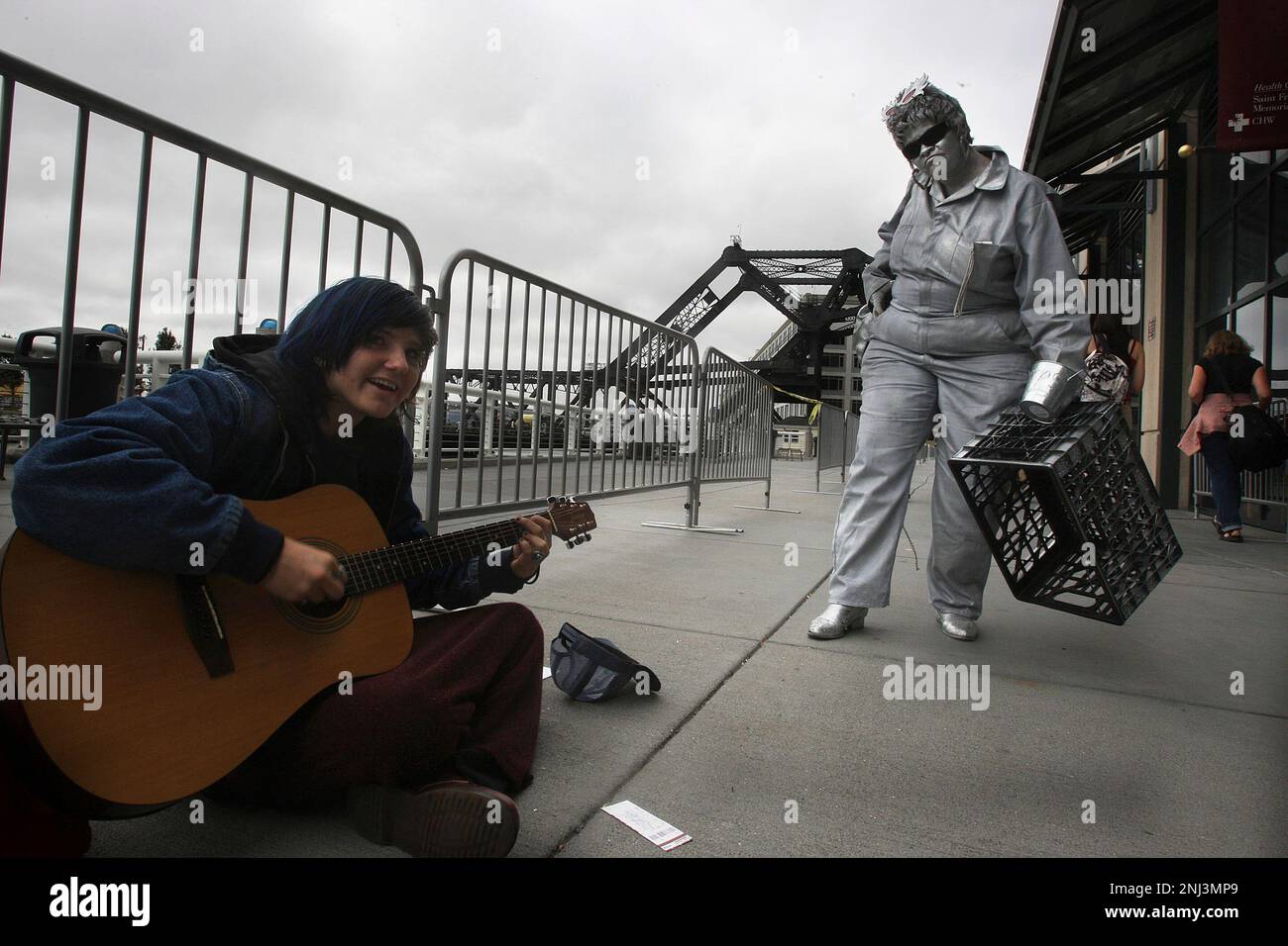 "American Idol" hopeful Kayla Camper (left), 19, of Sacramento sings as ...