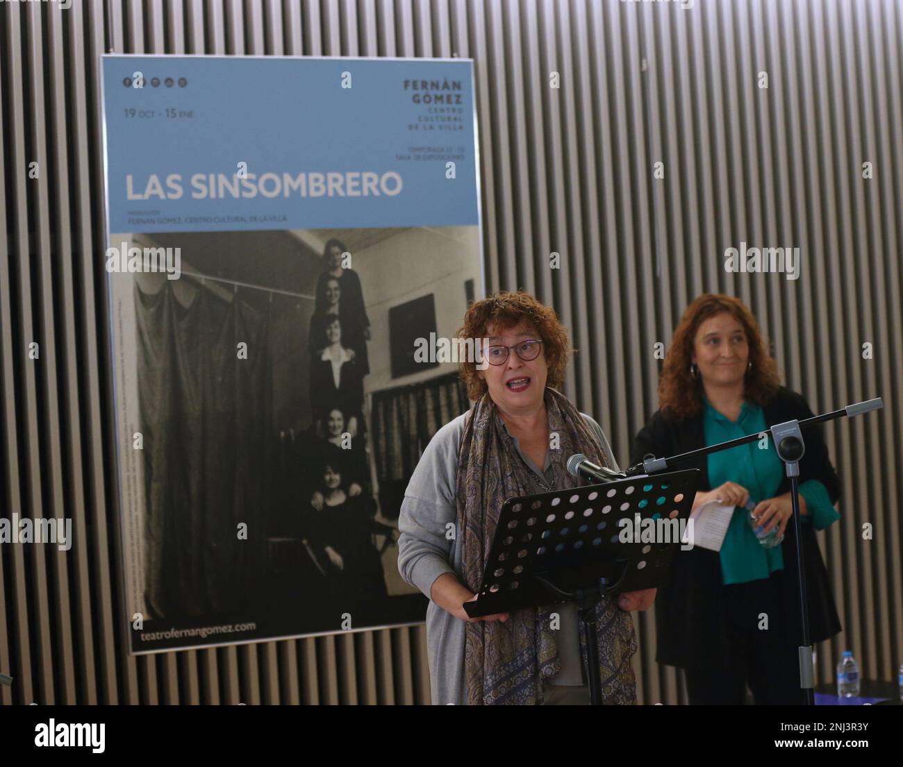 Playwright Laila Ripoll takes part in the presentation of 'Las ...