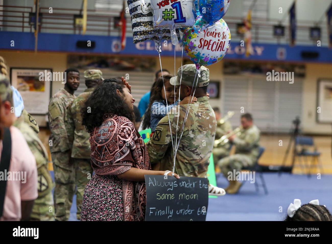 A Soldier assigned to Alpha Company, 548th Division Sustainment Support ...