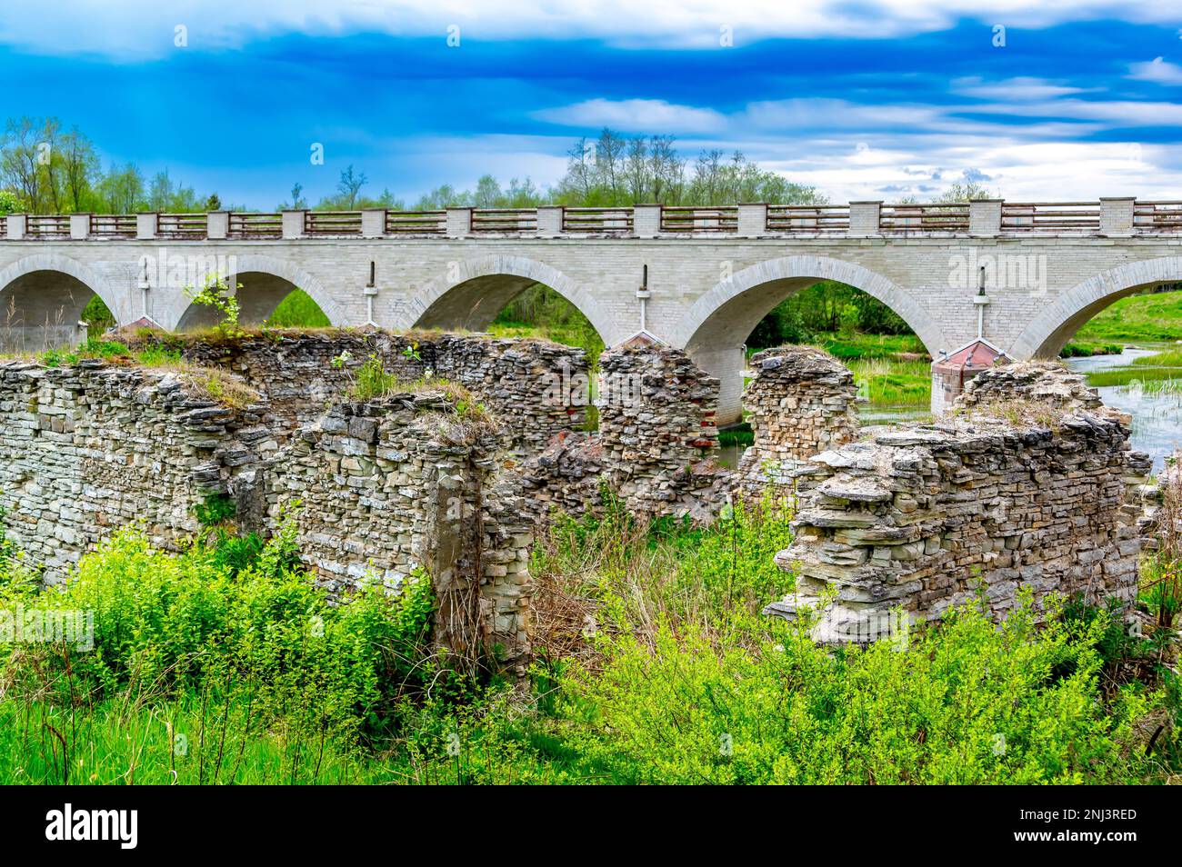 Arch Stone Bridge, Architectural Memorial, Konuvere Bridge, 110m ...