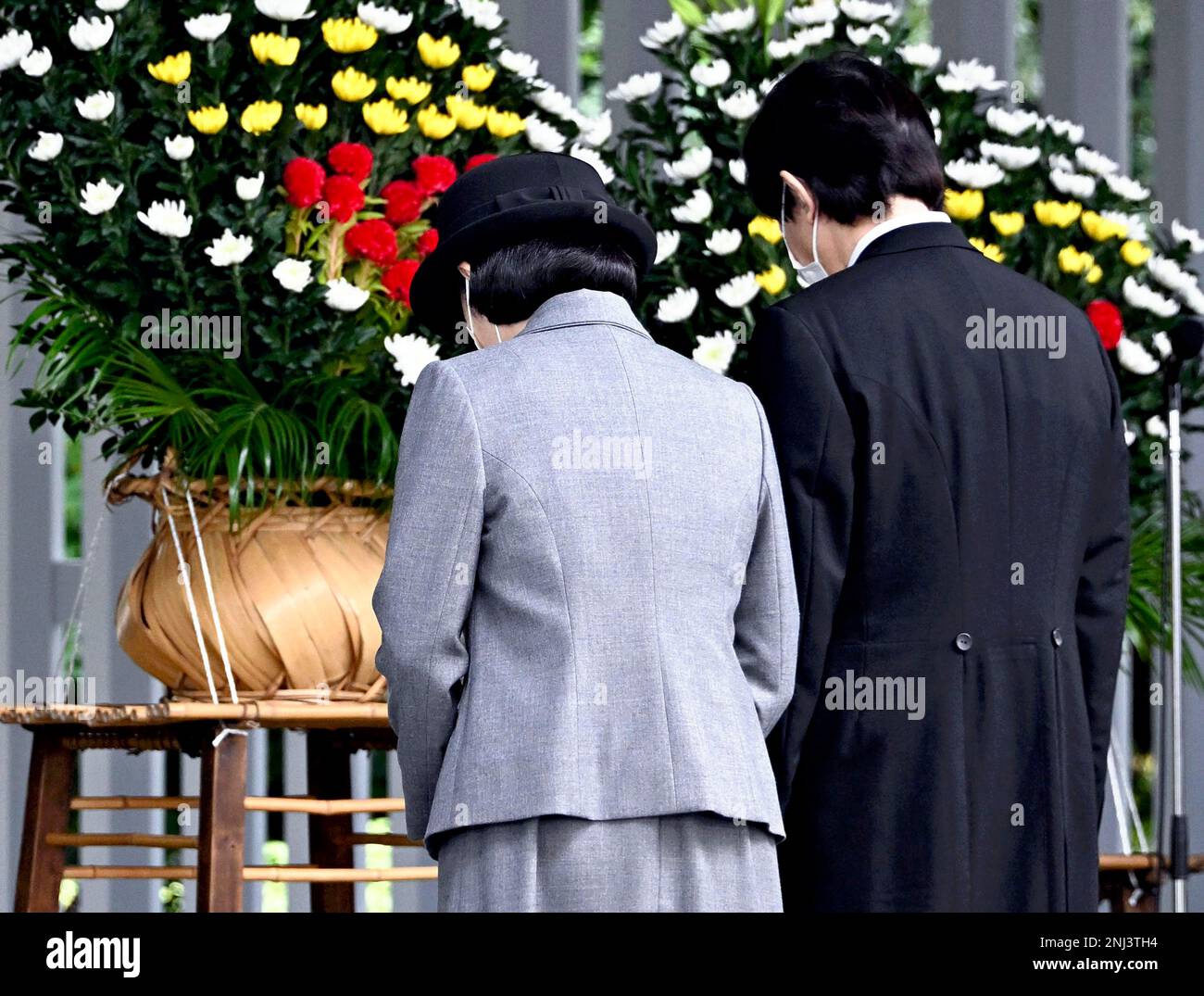 Japan's Crown Prince Fumihito of Akishino and Princess Kiko attend a ...