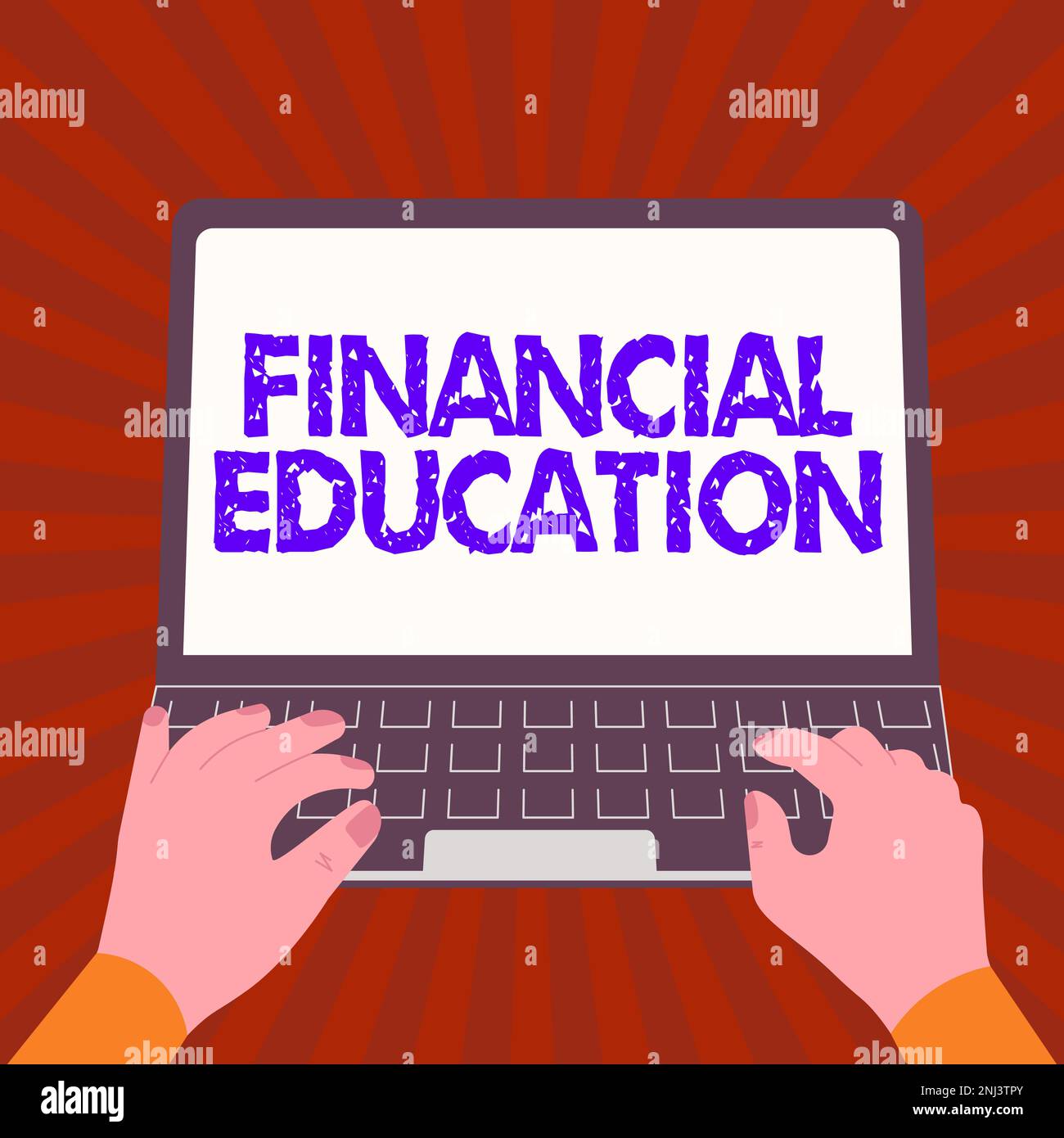 Inspiration showing sign Financial Education, Word Written on ...