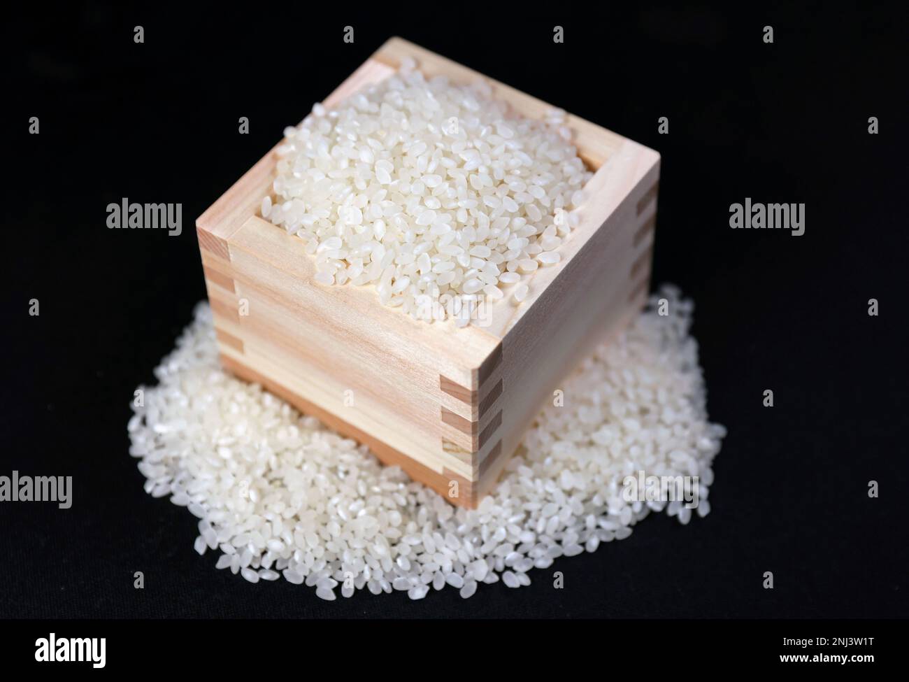 A picture shows Japonica rice grains in Tokyo on Oct. 17, 2022. Rice is ...