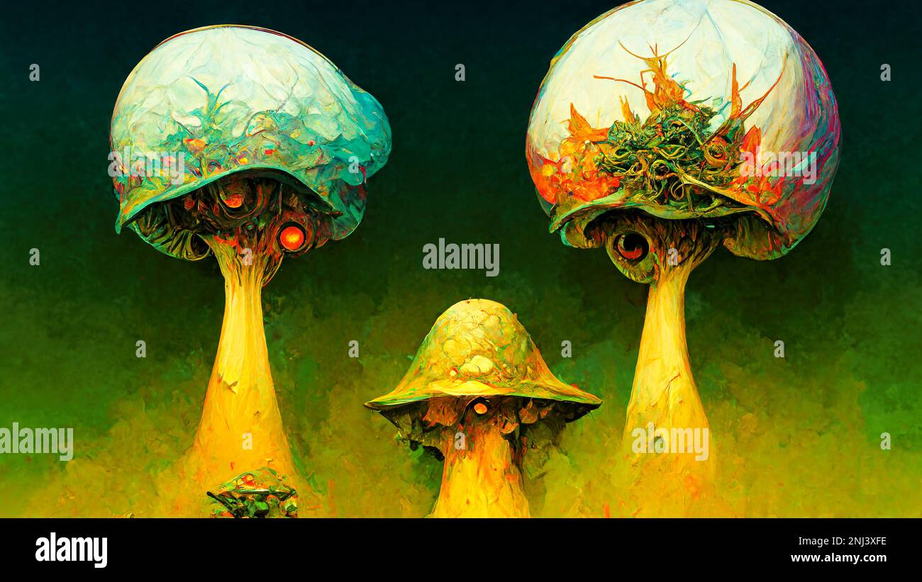 Psilocybin effect hi-res stock photography and images - Alamy