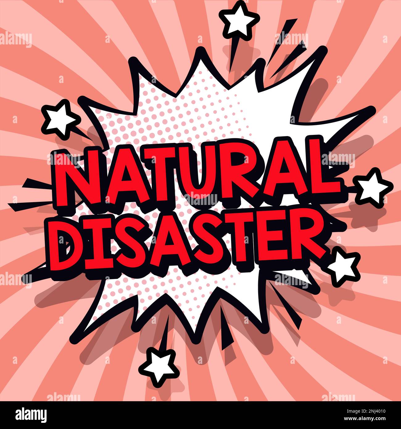 Text sign showing Natural Disaster. Conceptual photo occurring in the ...