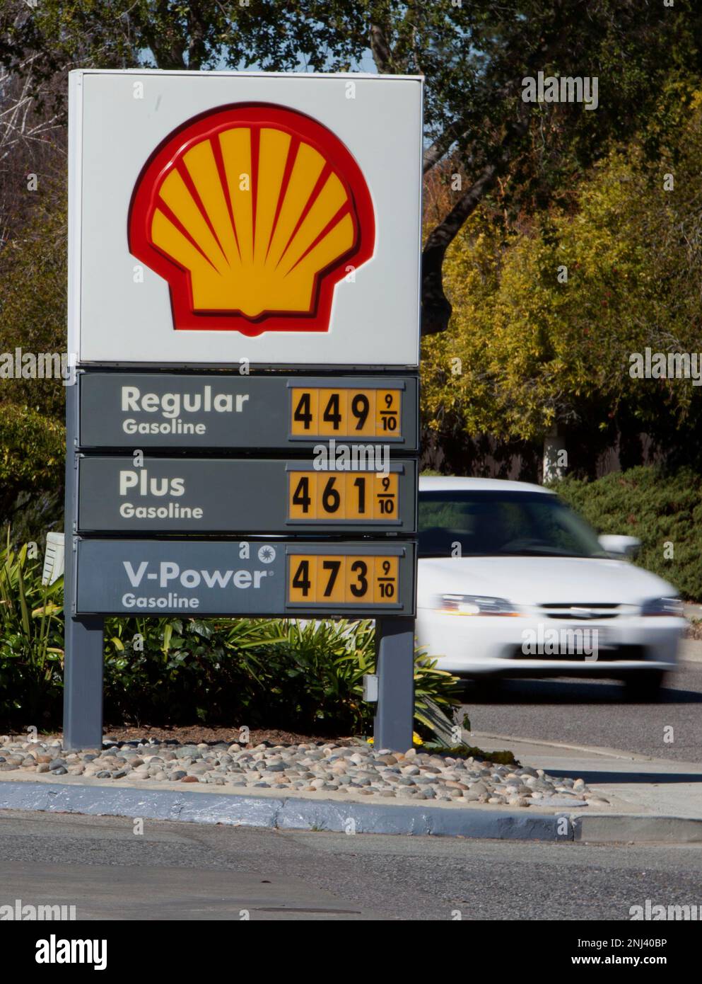Gas prices have risen everywhere including at the Sharon Heights Shell ...