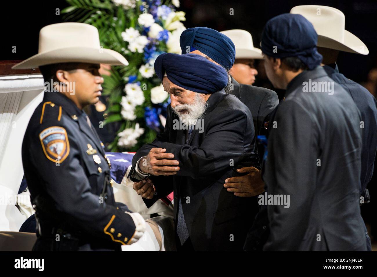 FILE - Pyara Singh Dhaliwal, father of Harris County Sheriff's Deputy ...