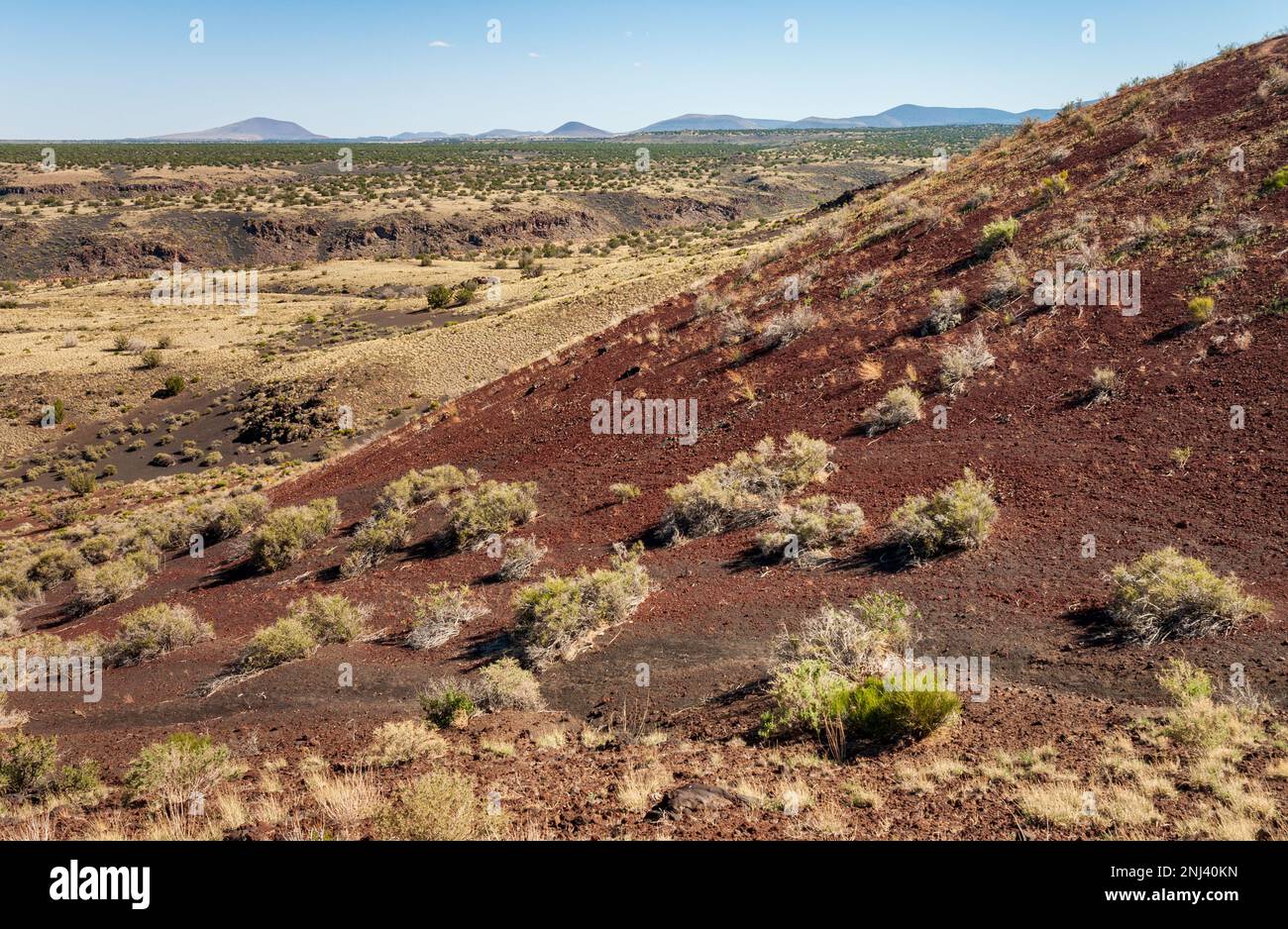 Barren Landscape, Wupatki National Monument Stock Photo - Alamy