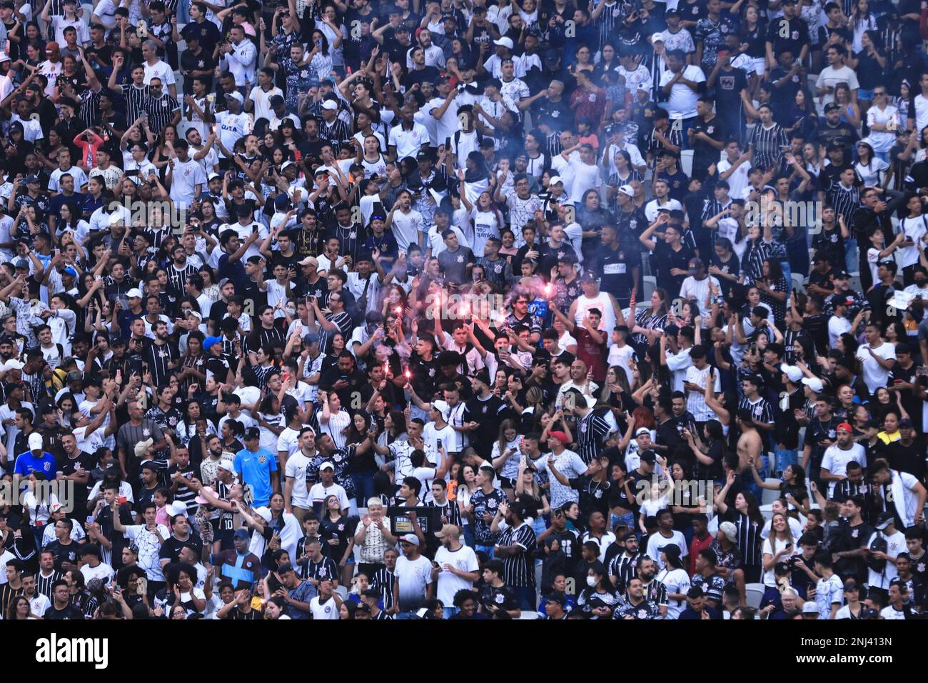 SP - Sao Paulo - 10/17/2022 - CORINTHIANS, TRAINING - Corinthians fans ...
