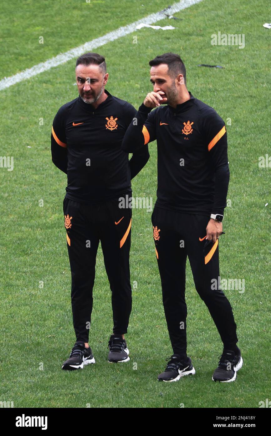 SP - Sao Paulo - 10/17/2022 - CORINTHIANS, TRAINING - Corinthians coach ...