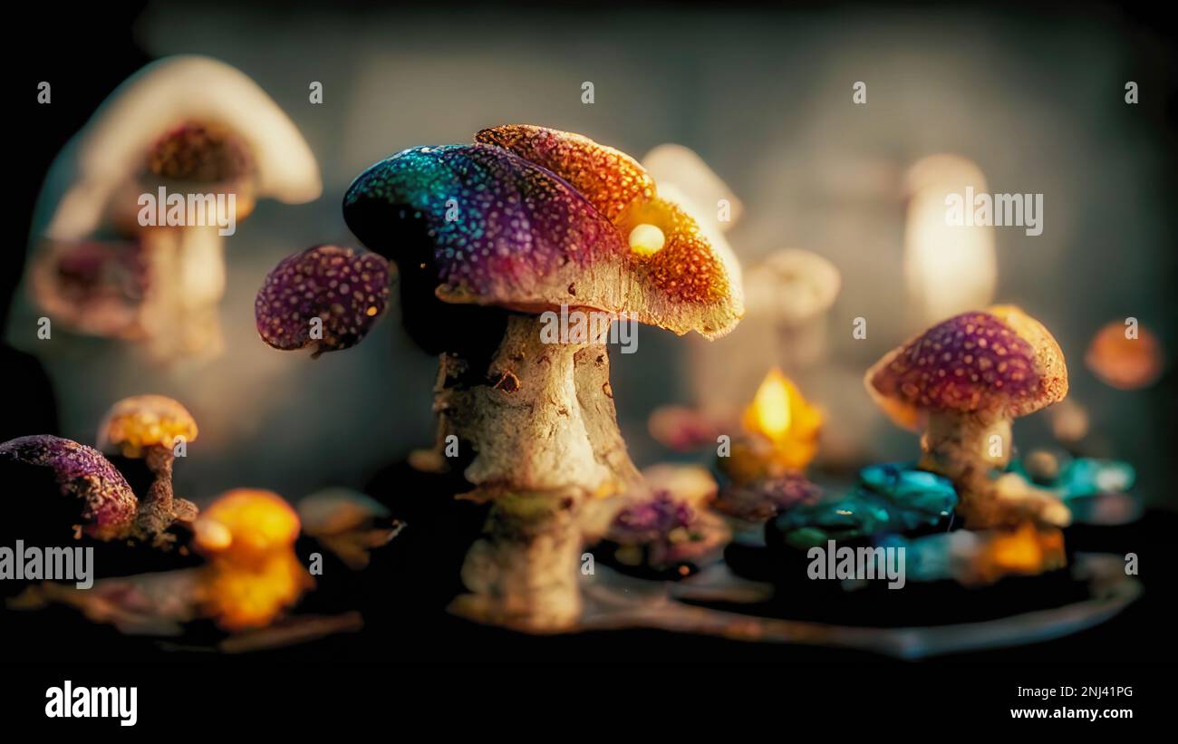 Psilocybin effect hi-res stock photography and images - Alamy
