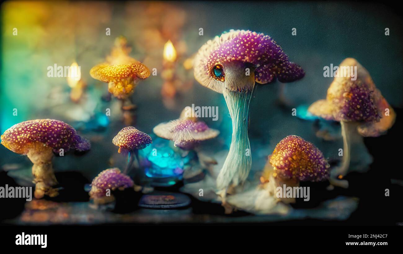 Psilocybin effect hi-res stock photography and images - Alamy