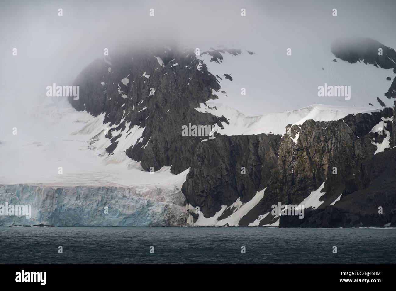 Glacier on Elephant Island - Antarctica Stock Photo - Alamy