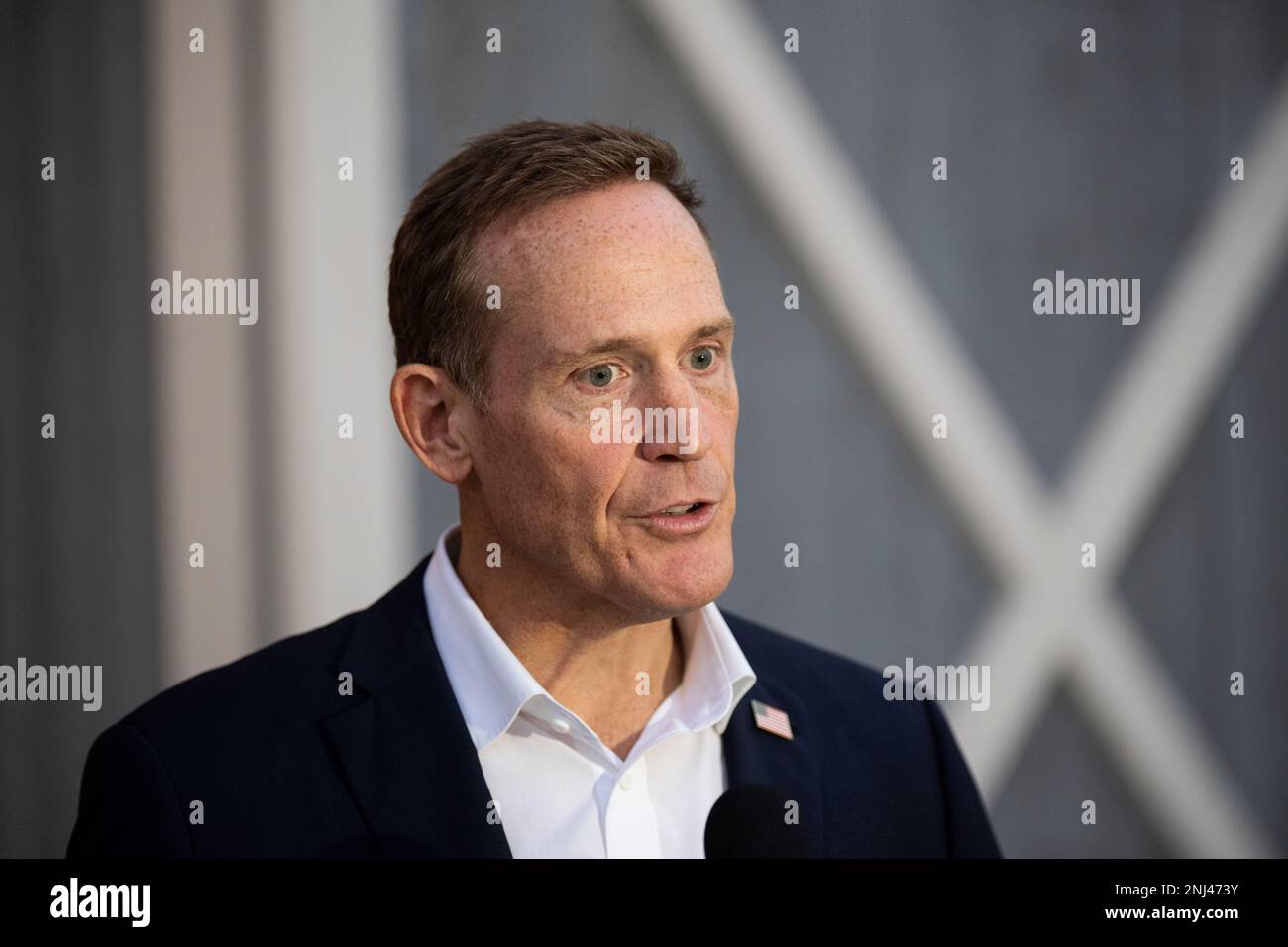 UNITED STATES - OCTOBER 14: U.S. Senate candidate Rep. Ted Budd, R-N.C ...
