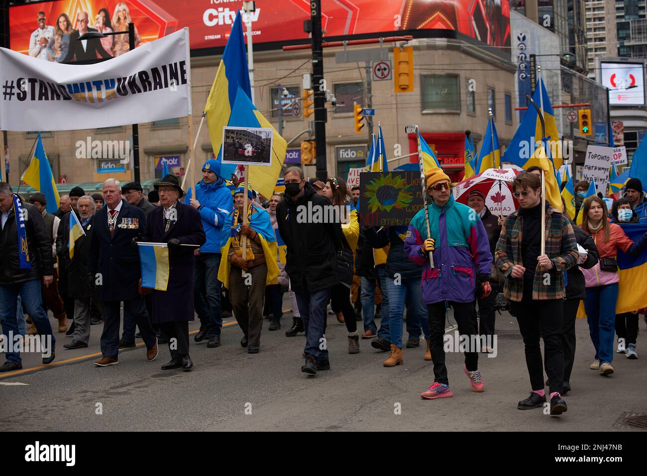 Ukranian rally hi-res stock photography and images - Alamy