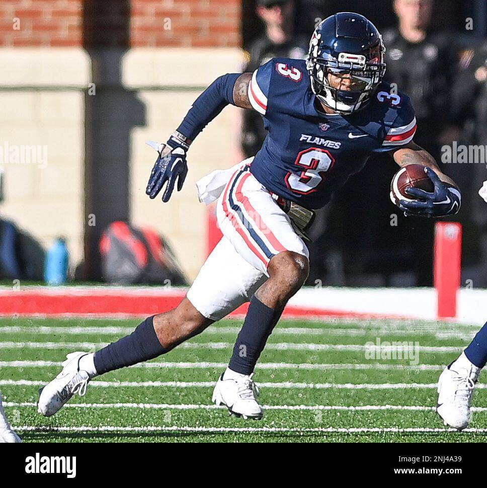 Liberty's Demario Douglas runs the ball against Gardner-Webb during an ...