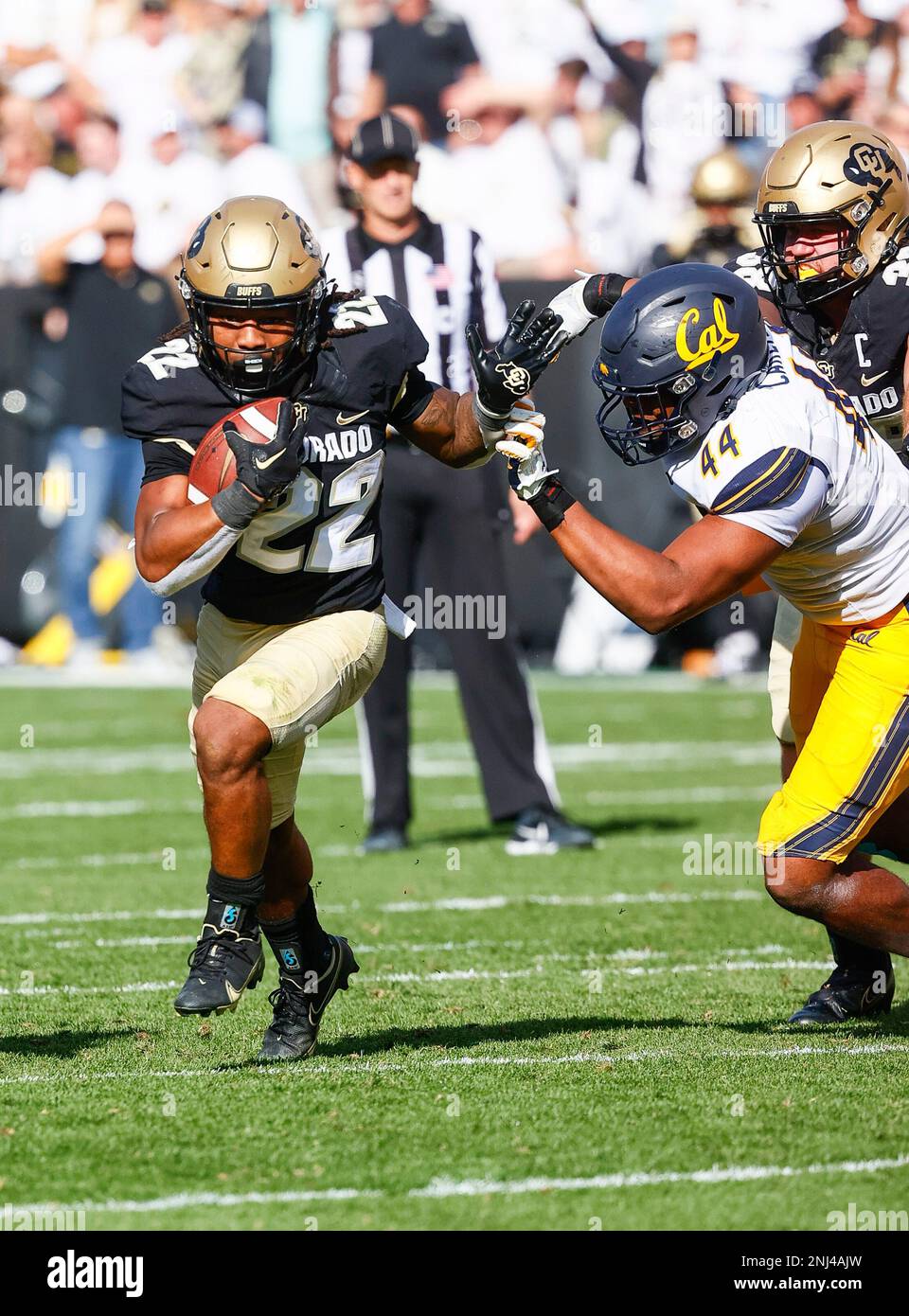 October 15, 2022: Colorado Buffaloes running back Anthony Hankerson (22 ...