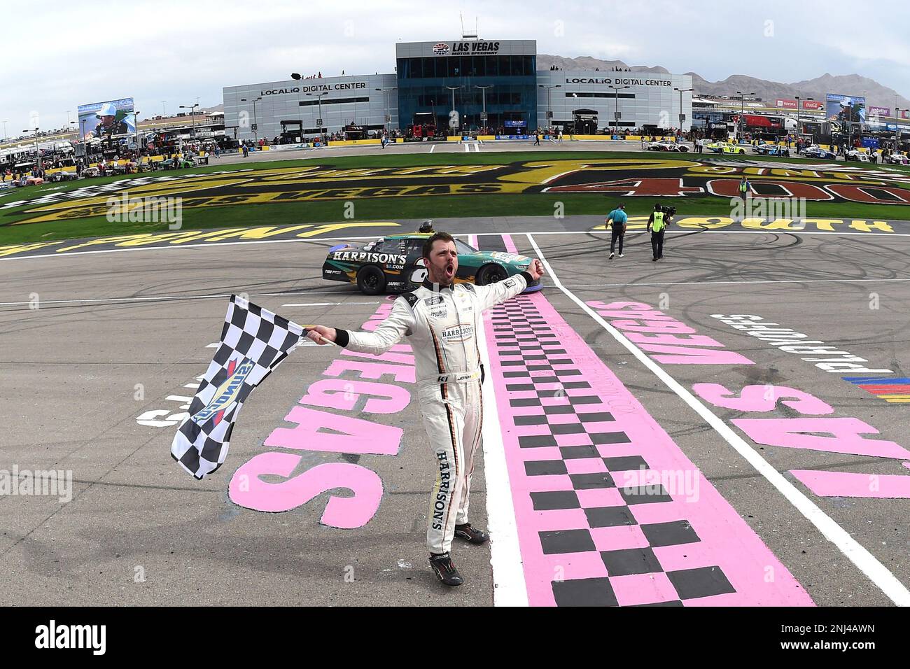 LAS VEGAS, NV - OCTOBER 15: Josh Berry (#8 JR Motorsports Chevrolet ...