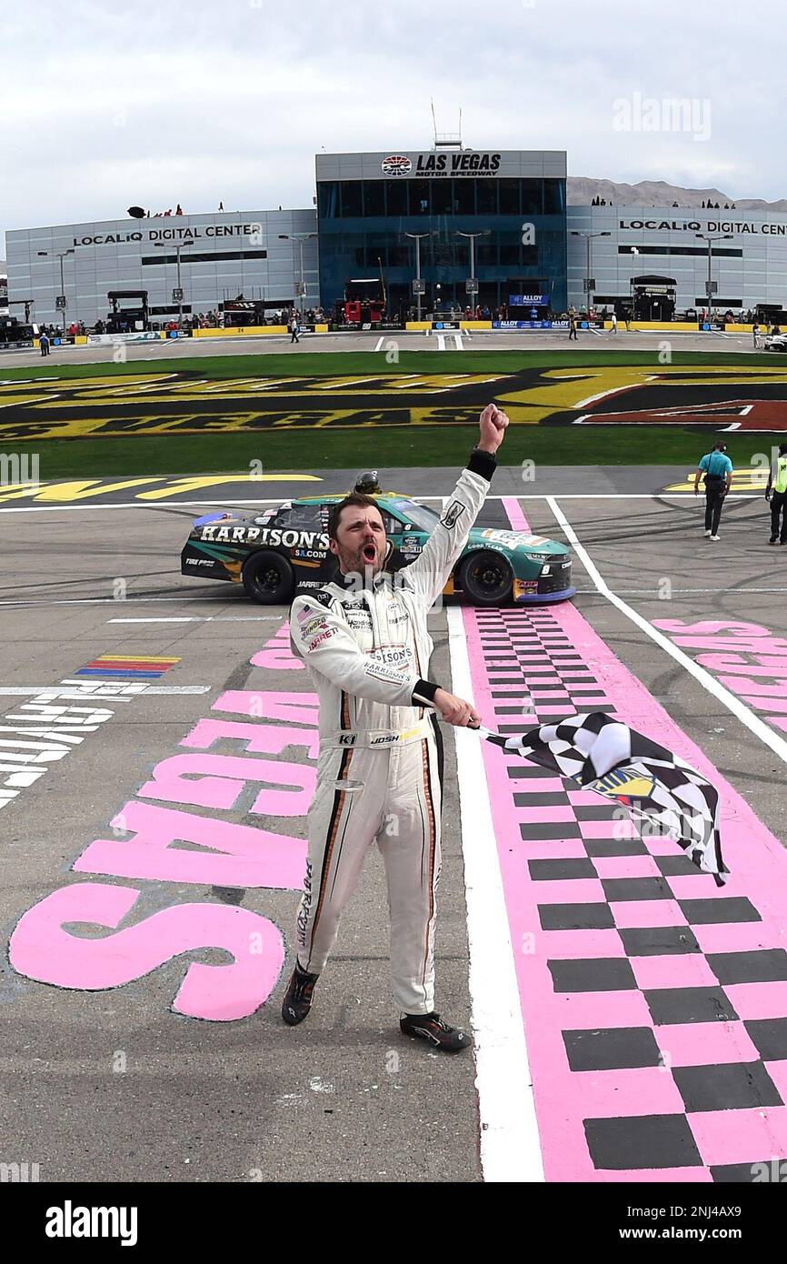 LAS VEGAS, NV - OCTOBER 15: Josh Berry (#8 JR Motorsports Chevrolet ...