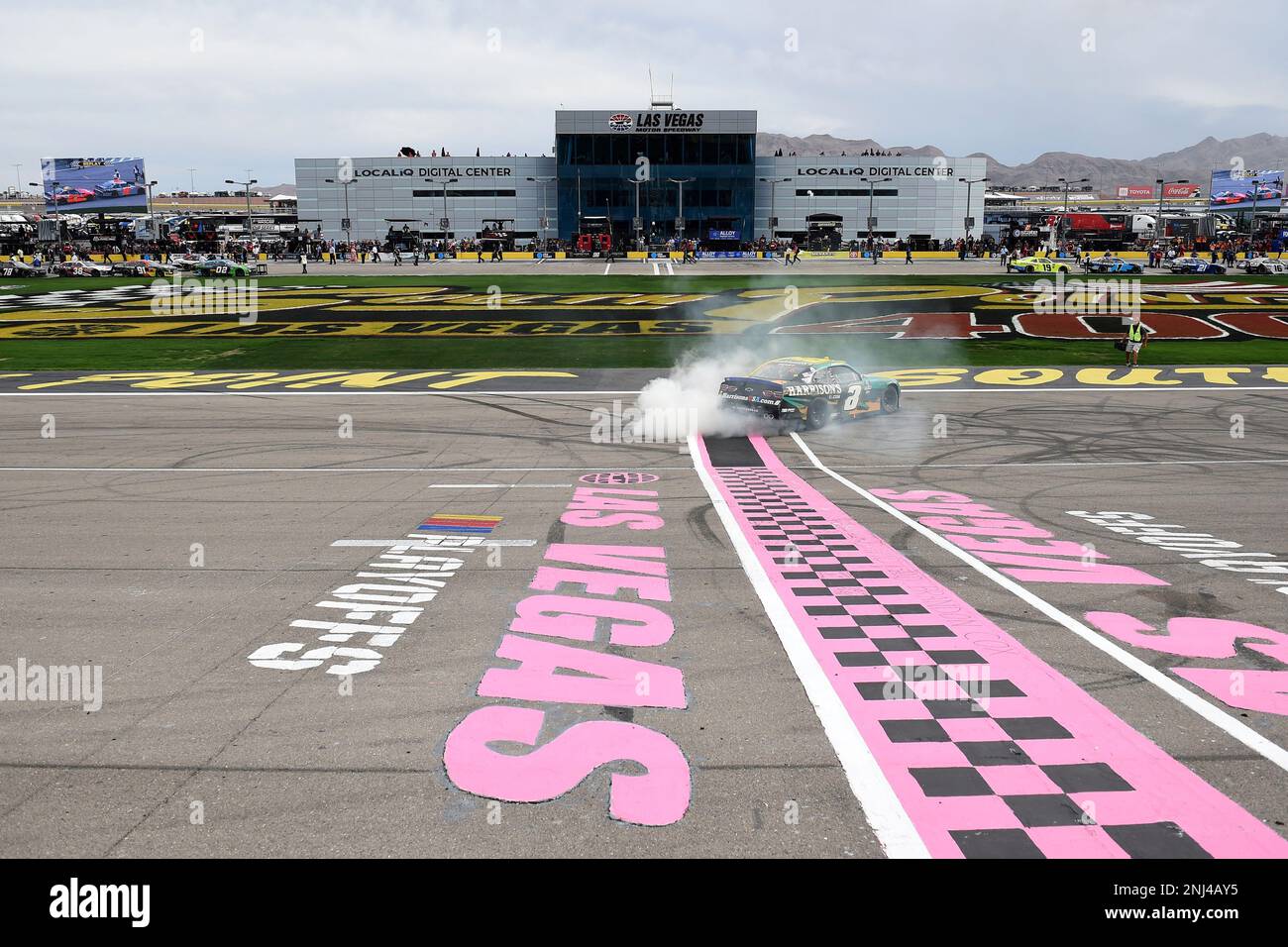 LAS VEGAS, NV - OCTOBER 15: Josh Berry (#8 JR Motorsports Chevrolet ...