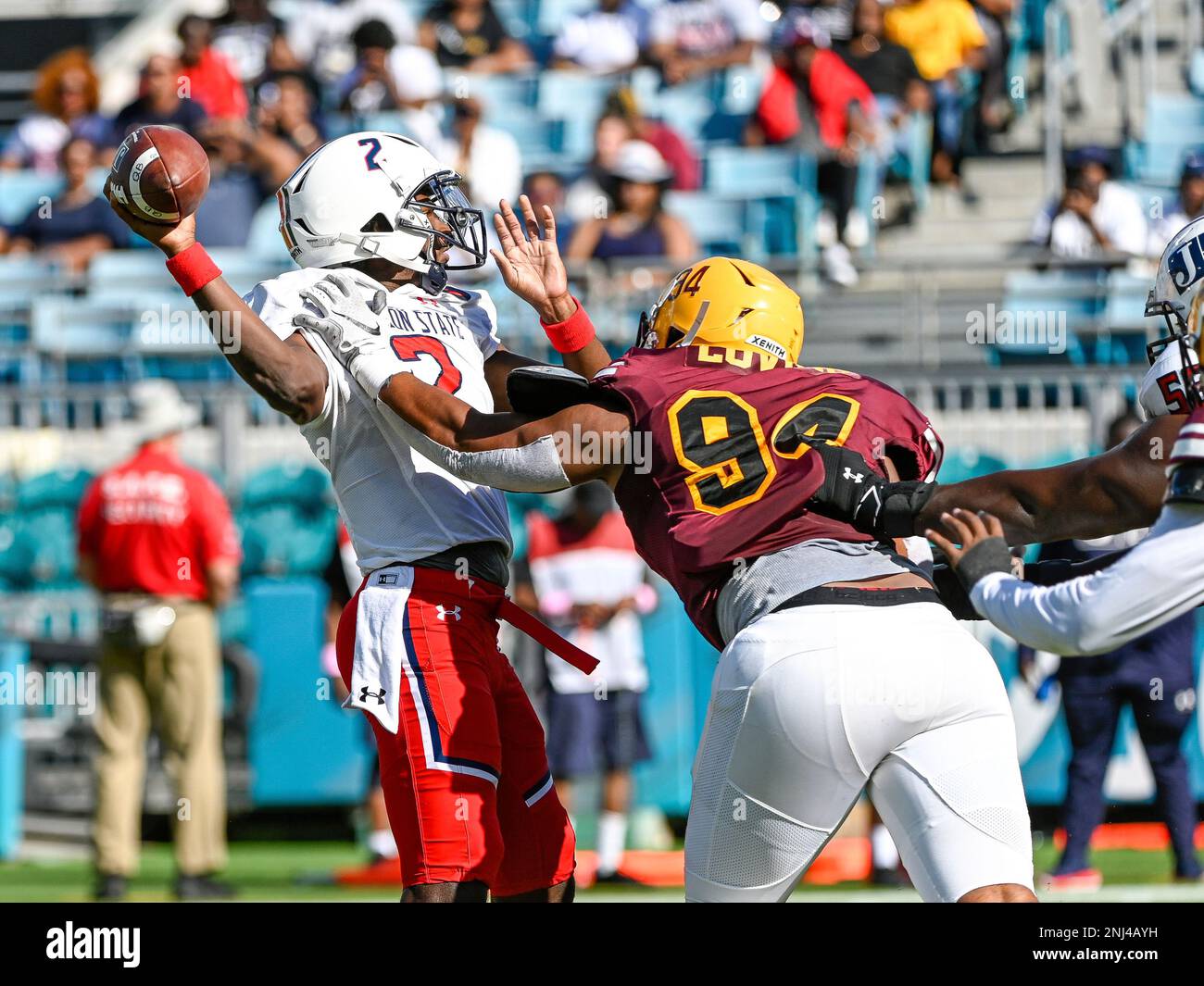 October 15, 2022 - Jacksonville, FL, U.S: Jackson State Tigers ...