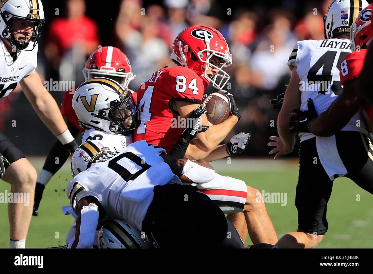 ATHENS, GA - OCTOBER 15: Georgia Bulldogs wide receiver Ladd McConkey ...