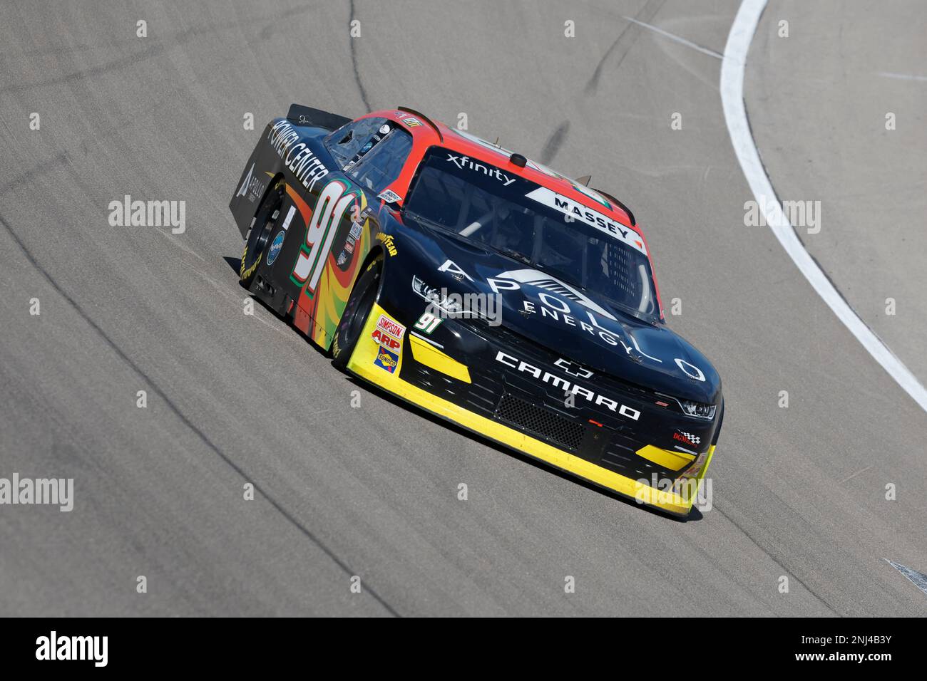LAS VEGAS, NV - OCTOBER 15: Mason Massey (#91 DGM Racing Chevrolet ...