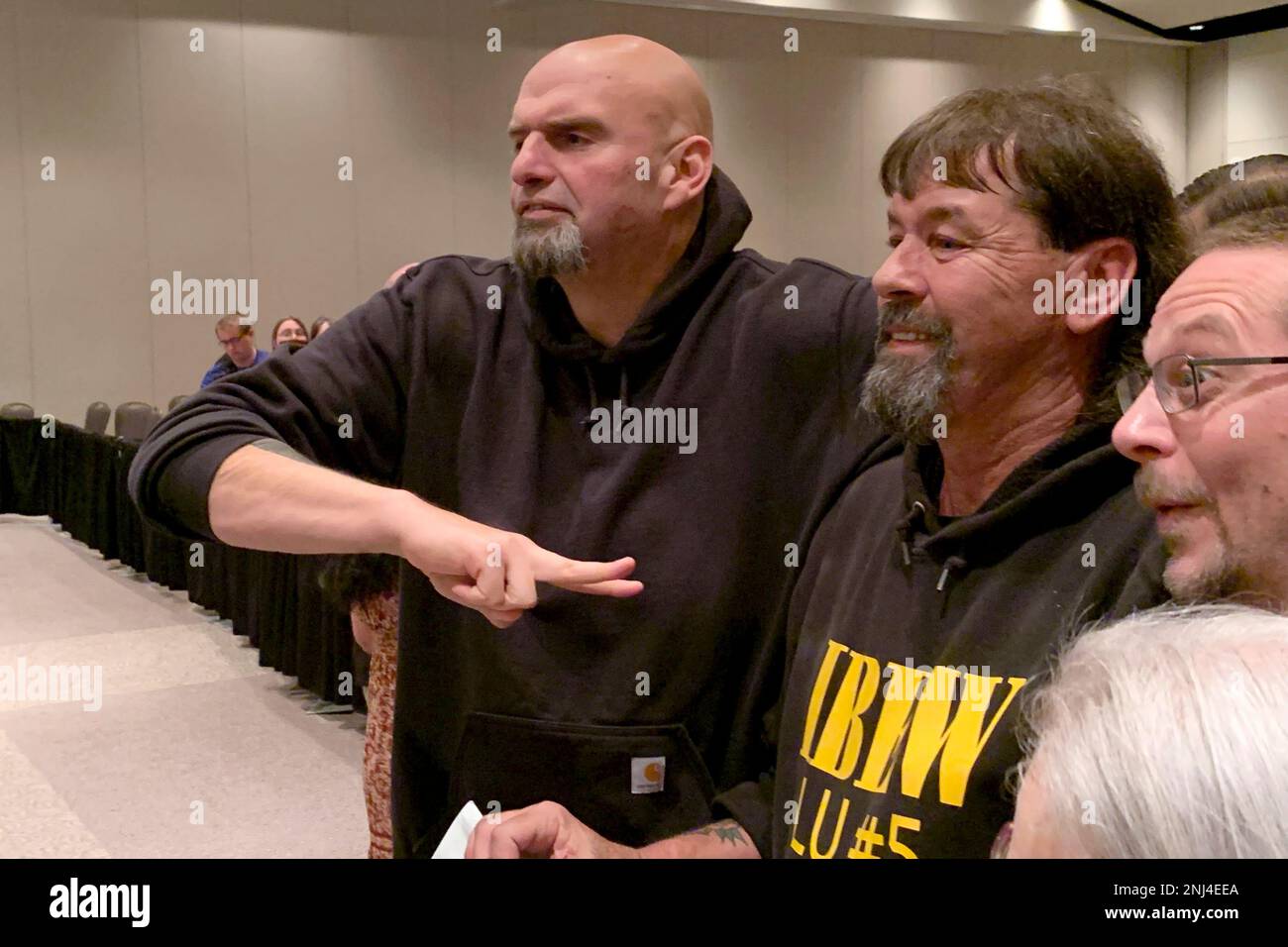 Pennsylvania Lt. Gov. John Fetterman, a Democratic candidate for U.S ...