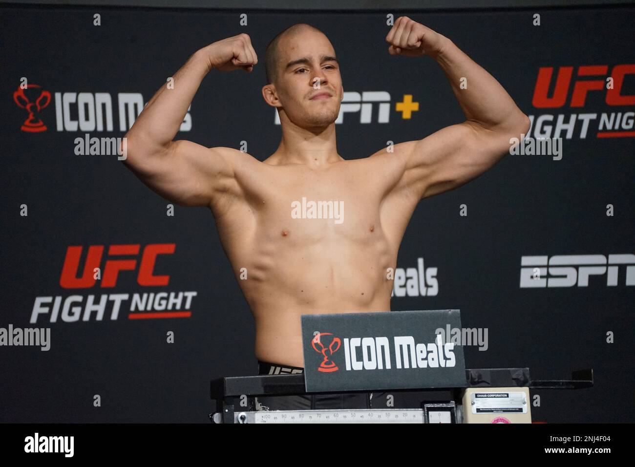 LAS VEGAS, NV - OCTOBER 14: Dusko Todorovic weighs in for their UFC ...