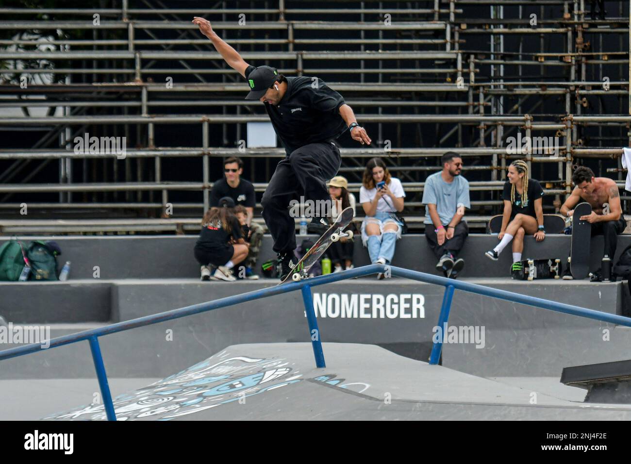 RJ - Rio de Janeiro - 10/14/2022 - OI STU OPEN DE SKATE STAGE RIO DE JANEIRO - Skater Kelvin ...