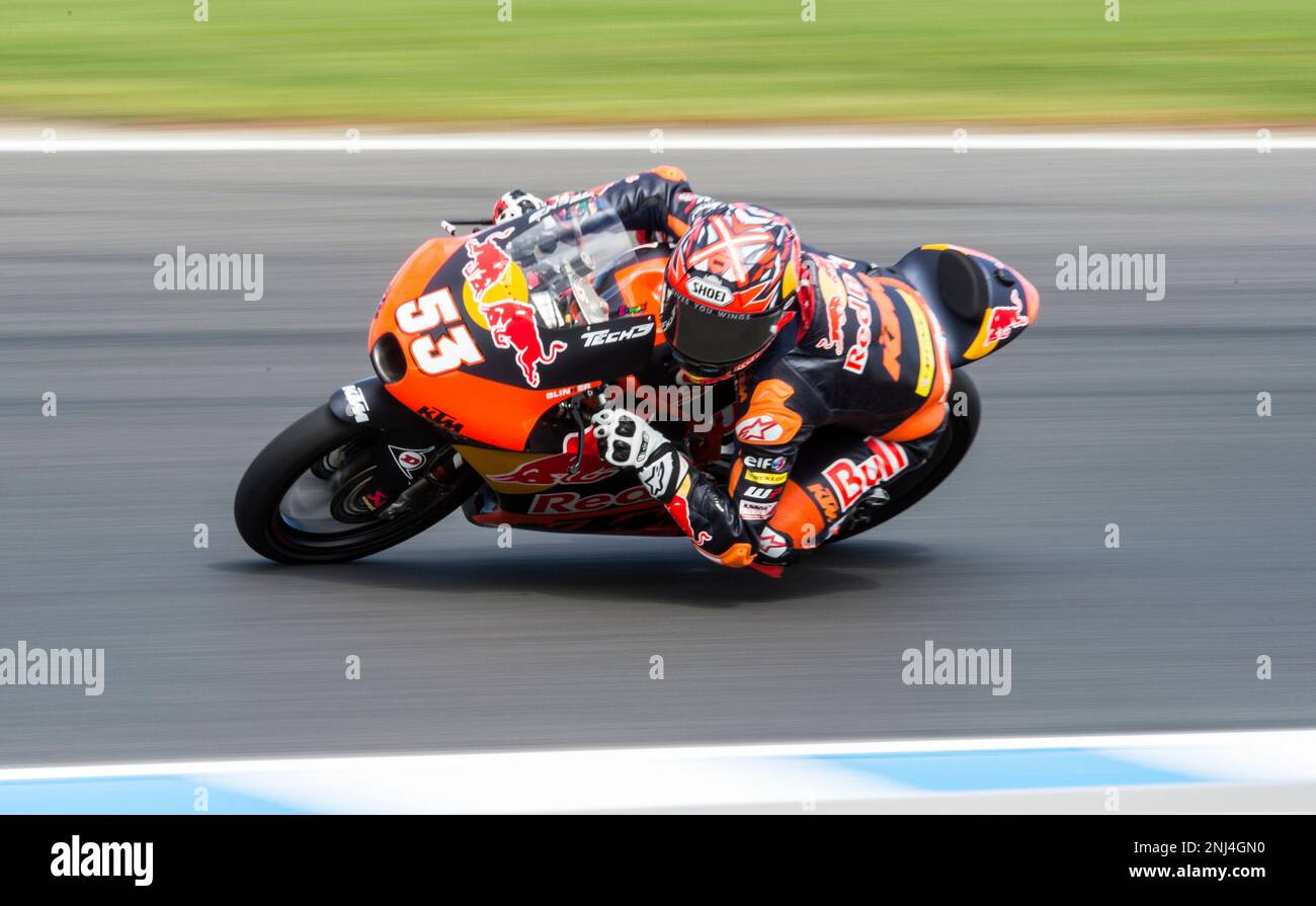 October 14, 2022, Melbourne, Victoria, Australia: Turkish rider Denis ...