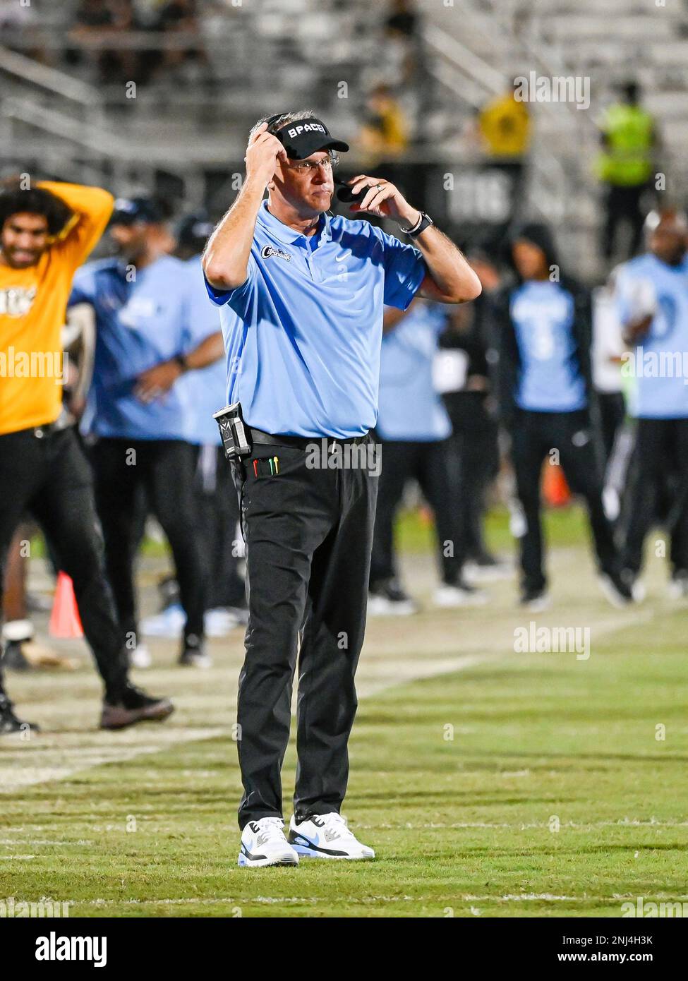 October 13, 2022 - Orlando, FL, U.S: UCF Knights head coach Gus Malzahn ...