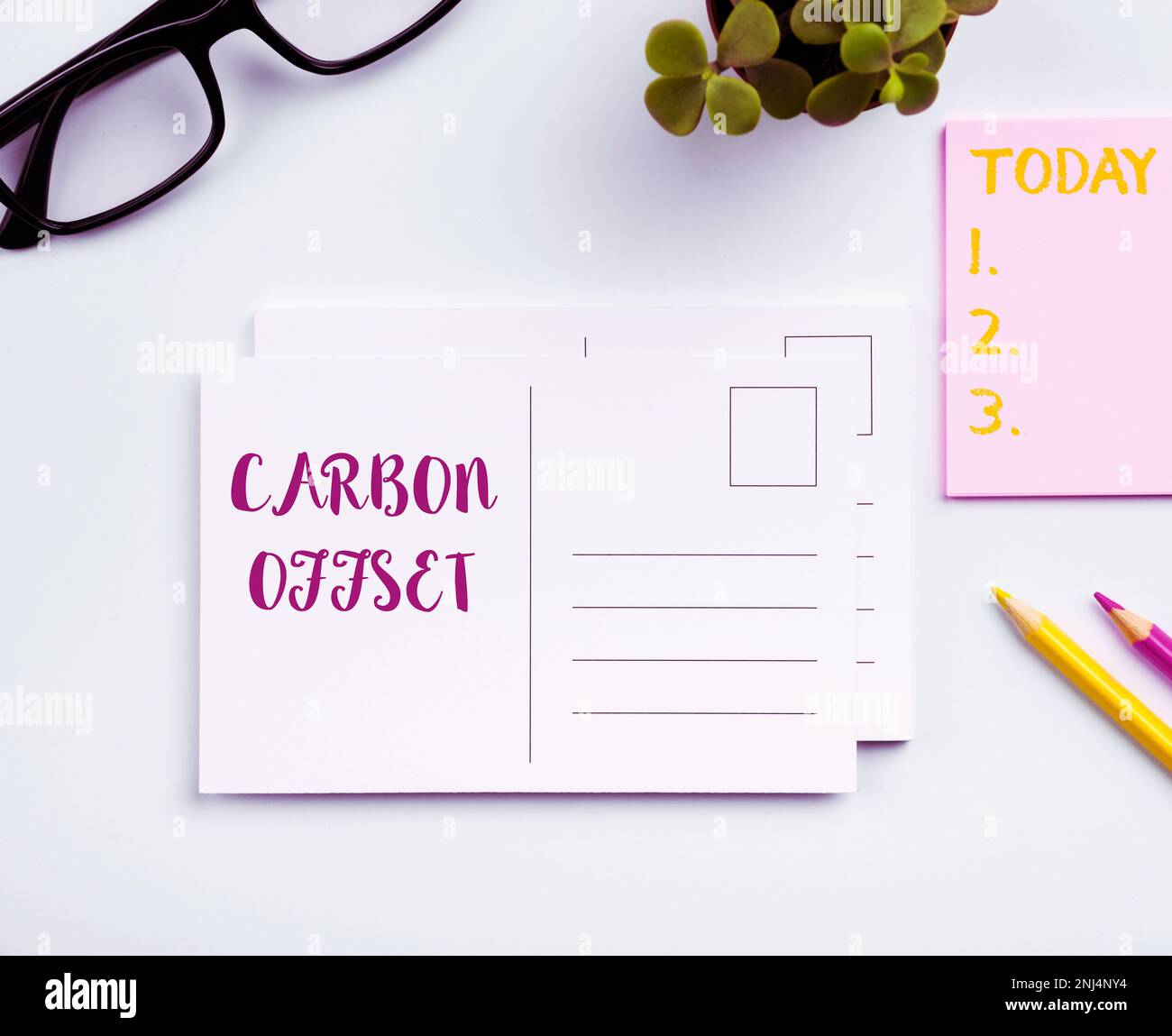 Inspiration showing sign Carbon Offset. Word Written on Reduction in ...