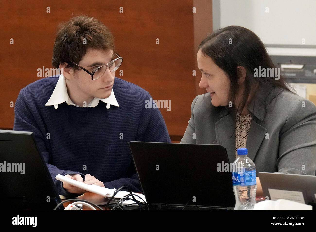 Marjory Stoneman Douglas High School shooter Nikolas Cruz speaks with ...