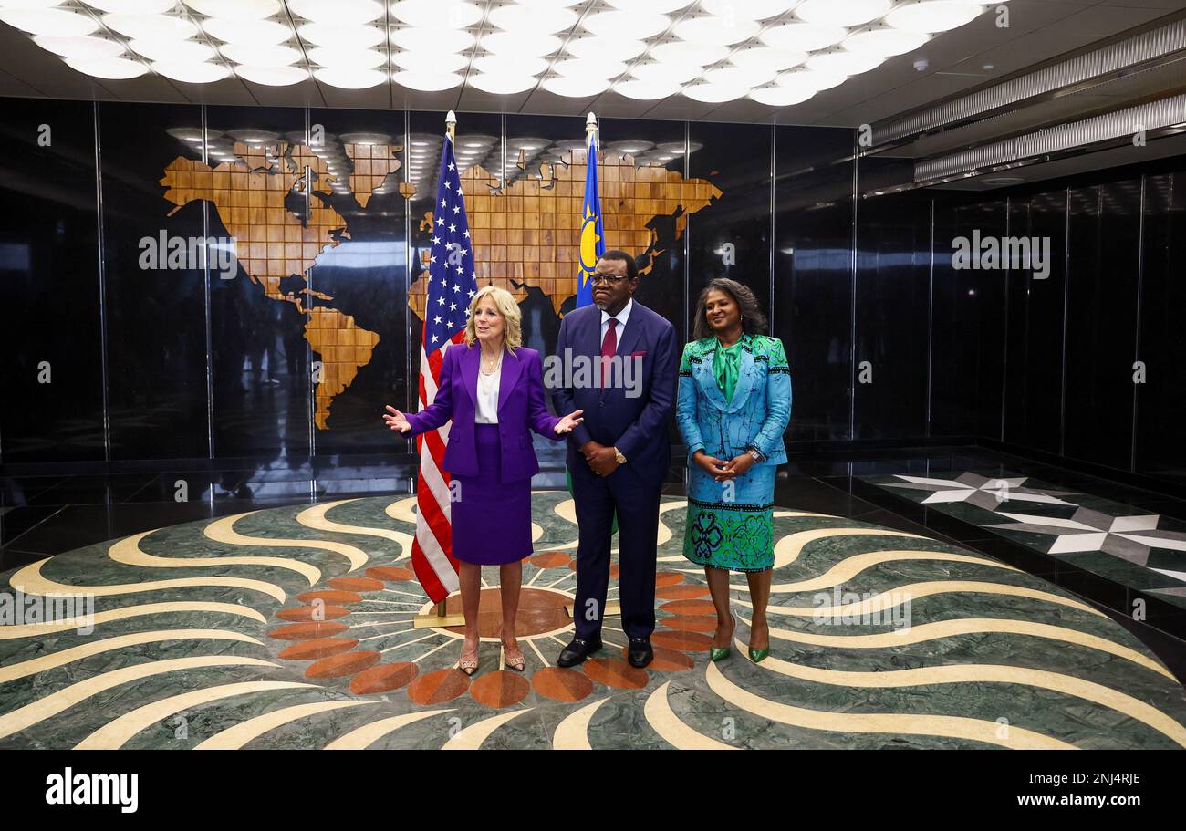 Hage geingob president of namibia hi-res stock photography and images ...