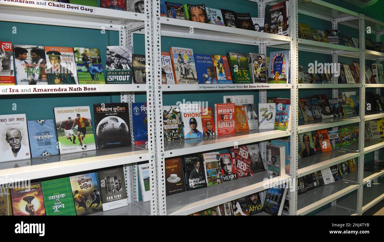 Kolkata, West Bengal, India. 22nd Feb, 2023. The Sports Library ...