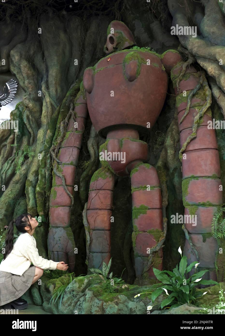 4-meter-tall Robot Soldier, a character of Castle in the Sky, known as ...