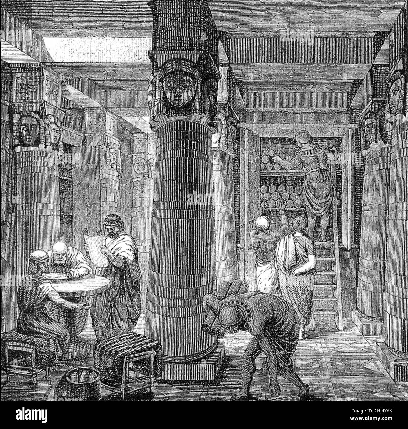 Library of alexandria hi-res stock photography and images - Alamy