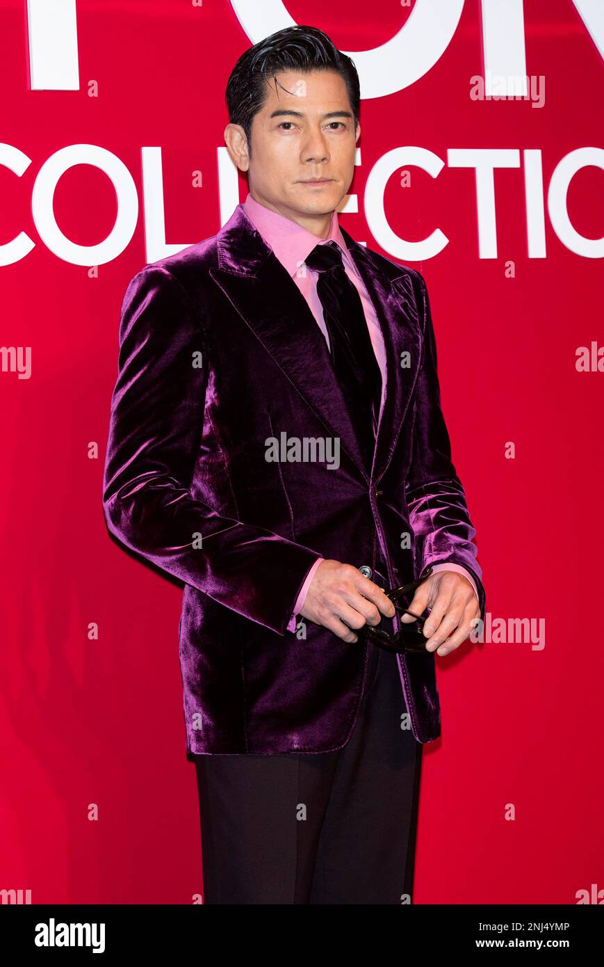 Seoul, South Korea. 22nd Feb, 2023. Hong Kong actor Aaron Kwok attends a photocall for the Tom ...