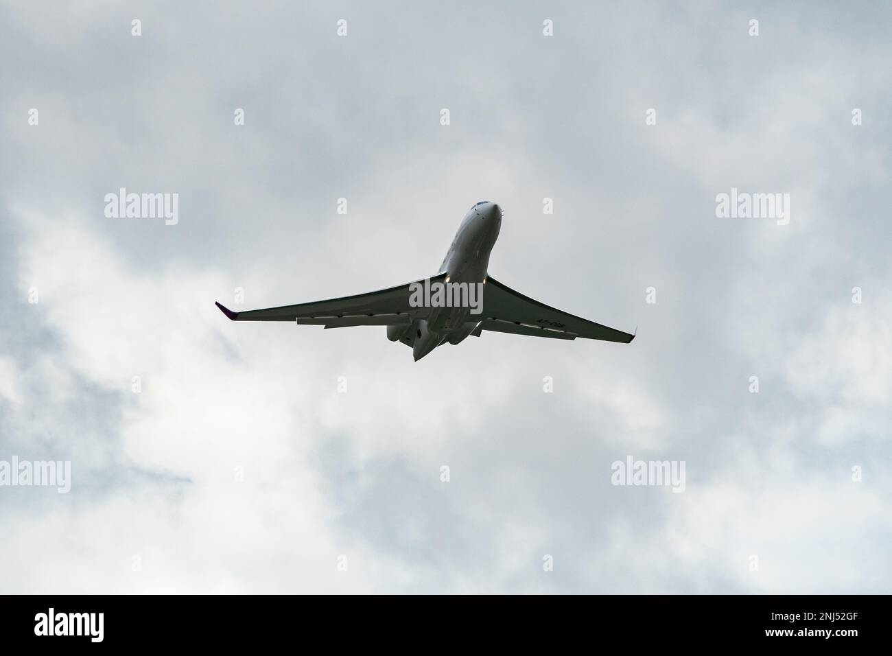 Zurich, Switzerland, September 27, 2022 Qatar Gulfstream 650ER business ...